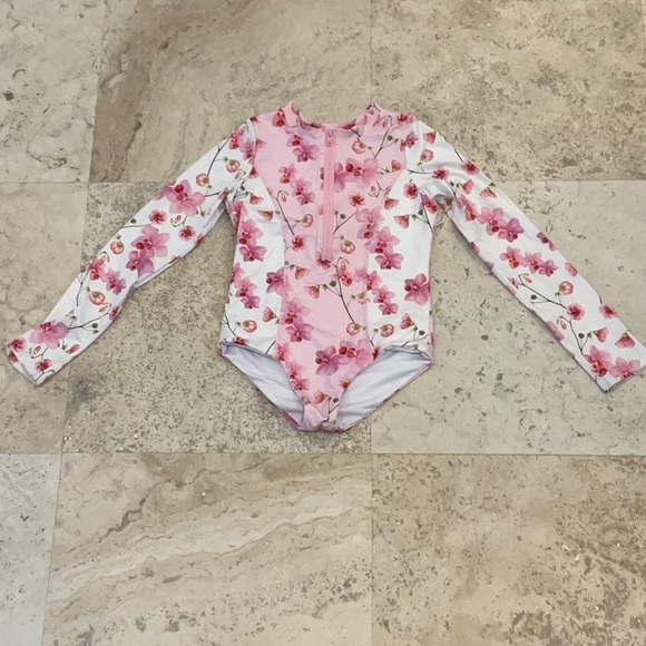 Submarine | Swim | Submarine Pink Floral Kids Swim One Piece | Poshmark